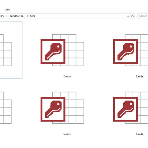Mde File In Ms Access