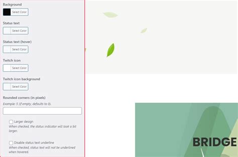 how to show twitch status and embed a stream in wordpress qode