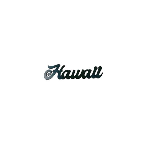 Mini Script Hawaii Opihi Sticker Coconene Hawaii
