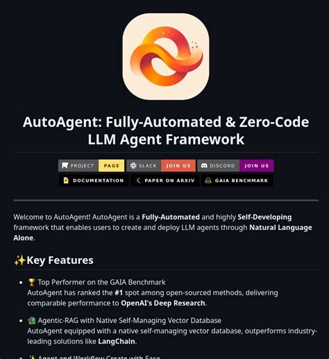 Introducing Autoagent The Future Of Llm Agents Siddharth Kharche