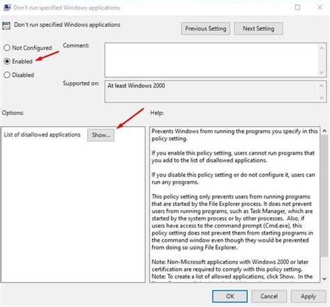 How To Prevent Specific Apps From Running On Windows