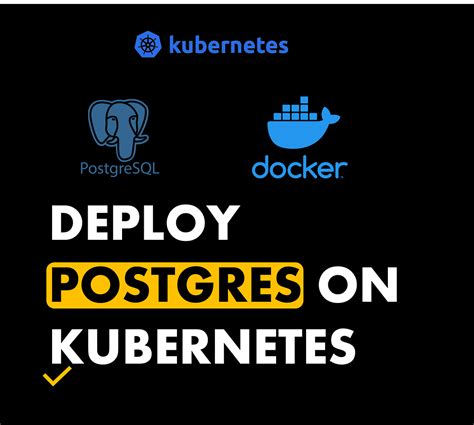 Deploy A Postgres Db On Kubernetes By Mattithyahu Justlearnai