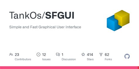 GitHub TankOs SFGUI Simple And Fast Graphical User Interface