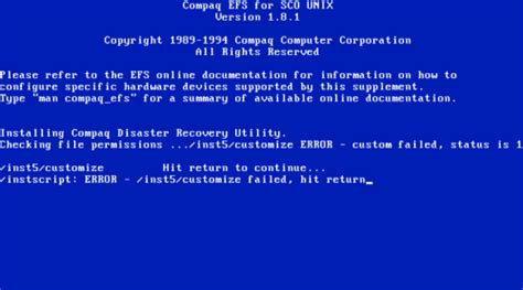 Installing Sco Unix 42 Part 2 The Devsys Virtually Fun