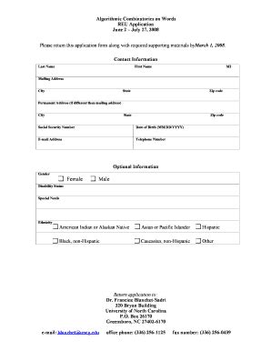 Fillable Online Uncg Algorithmic Combinatorics On Words Uncg Fax