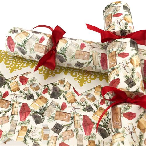 Pine And Presents Christmas Cracker Making Craft Kit Make And Fill Y The Cracker Company