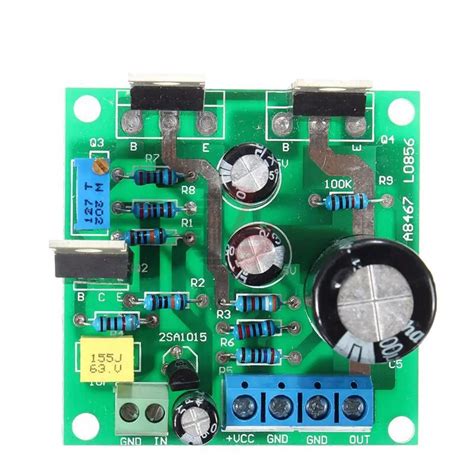 Mini Assembled TIP41C 1 Channel Mono Amplifier Board Pure Class A Sealed Multi Turn Adjustable