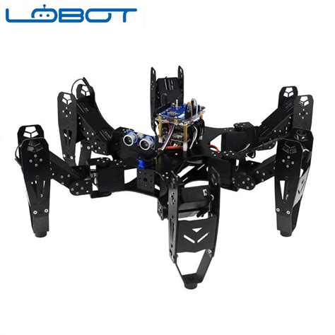 Lobot Hexapod Spider Robot Six Legged With 20 Ch Controller Servo Motor Action Remote Control Rc Lobot Hexapod Spider Robot Six Legged With 20 Ch Controller Servo Motor Action Remote Control Rc