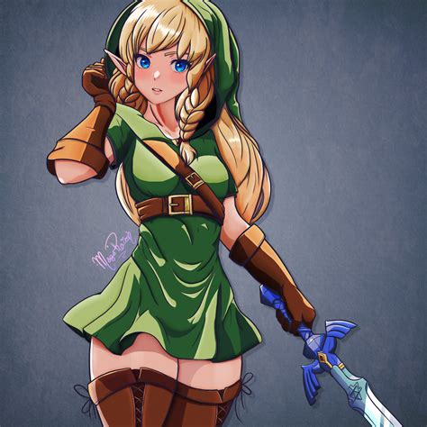 Female Link Fan Art