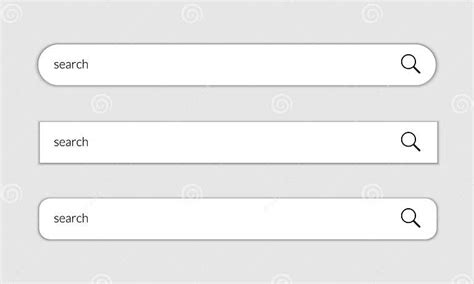 Search Bar For User Interface Web Ui Search Box With Shadow Quick
