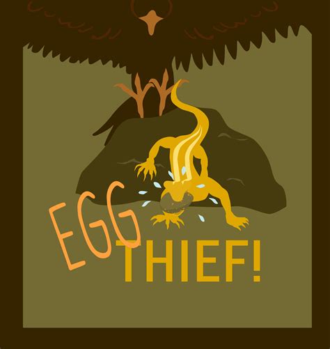 Egg Thief By Spectacle Cat