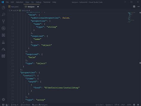 Array Item Properties Are Created With The Wrong Indent · Issue 192 · Redhat Developervscode