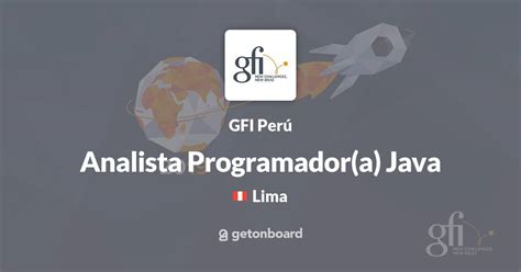 analista programador a java at inetum peru get on board
