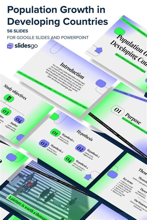 Thesis Defense Template Analyzing Population Growth In Developing