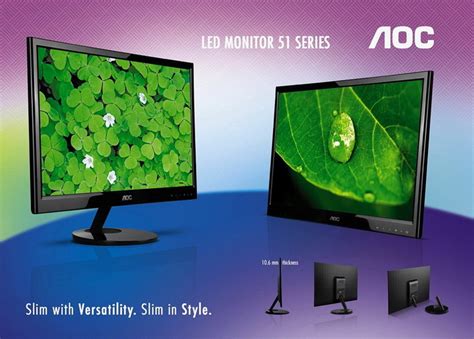 AOC e Fw จอ LED แบบ Ergonomic ขนาด นว Vmodtech com Review Overclock Hardware