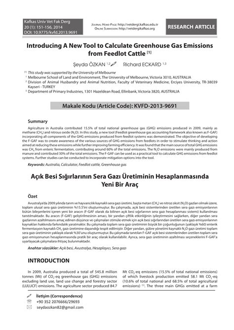 Ghg Calculation Spreadsheet Throughout Pdf Introducing A New Tool To Calculate Greenhouse Gas