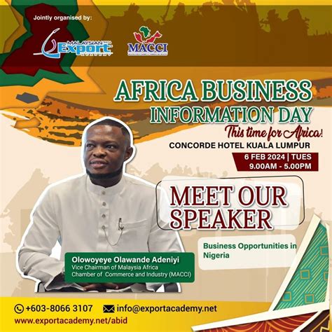 Olawande Olowoyeye On Linkedin Promotingnigeria Promotingafrica Internationaltrade