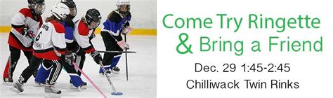 Come Try Ringette December 29th Chilliwack Ringette Association