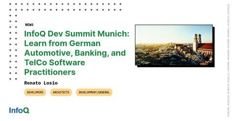 Infoq Dev Summit Munich Learn From German Automotive Banking And