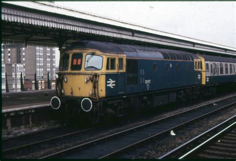 Original Railway Slide Of Class 33 33117 At Clapham336 £350 Picclick Uk