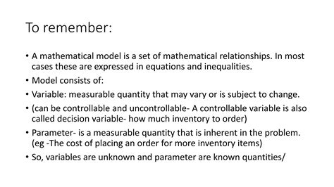 Lpp Application And Problem Formulation Ppt