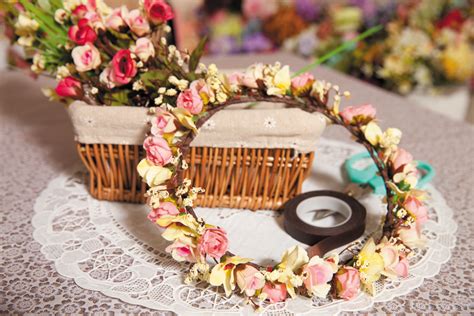 Allaboutwedding 花嫁 Diy教室．田園系清新花環