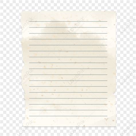 가로 라인 스트라이프 레트로 일러스트 스크랩북 편지지편지 A만화 종이 Png 일러스트 무료 다운로드 Lovepik