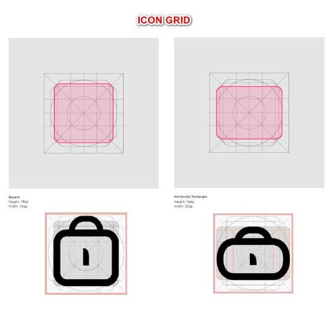 Should I Use Horizontal Or Square Grids For Icons On Home Appliance