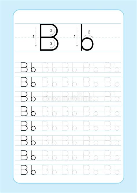 Abc追踪与字母表信件的字母表信件活页练习题 幼儿园准备好孩子a4的纸的基本的书写实践打印 向量例证 插画 包括有 推车 打印