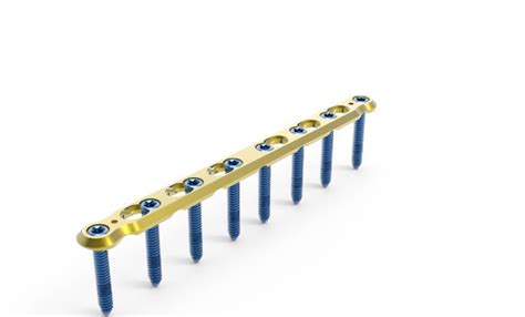 Компрессионная костная пластина плечевая кость True Lock 3 5 Truemed Medical медиальная