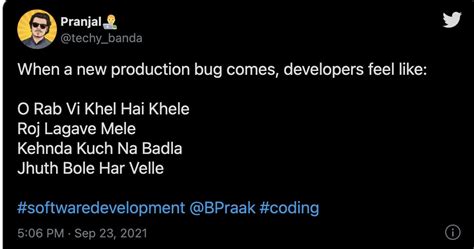 Pranjal Agrahari On Linkedin Softwareengineer Codinglife Bugs Pranjal 15 Comments