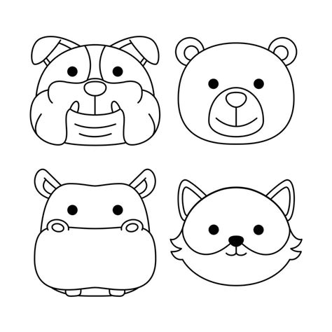 Animal Objects Vector Illustrations Set 34913167 Vector Art At Vecteezy