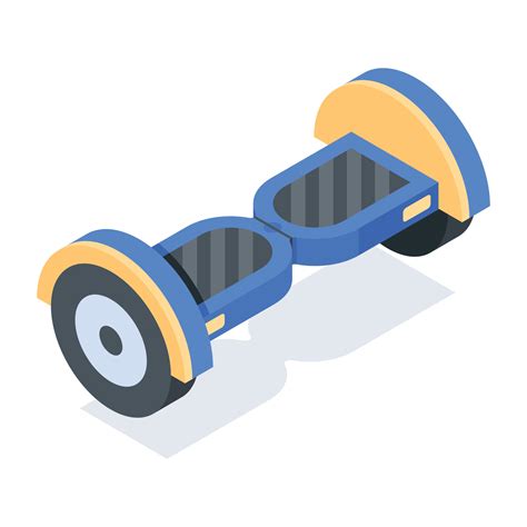 Modern Isometric Icon Of Hoverboard 24508869 Vector Art At Vecteezy