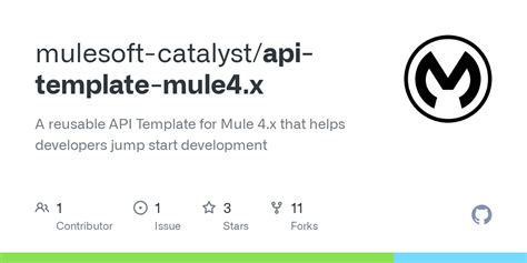 GitHub Mulesoft Catalyst Api Template Mule X A Reusable API Template For Mule X That Helps