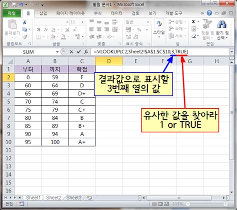 [엑셀 함수 강의] Vlookup 사용방법 네이버 블로그