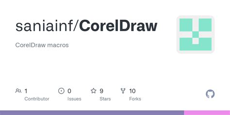 GitHub Saniainf CorelDraw CorelDraw Macros