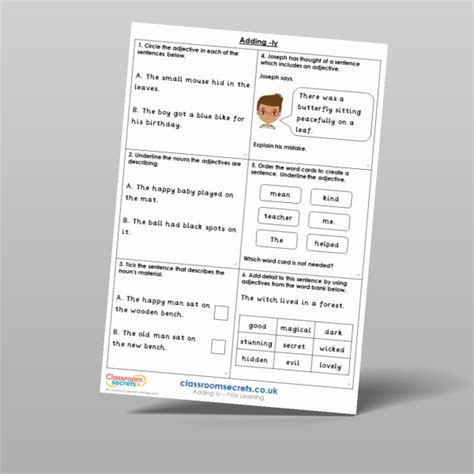 Year 2 Adding Ly Prior Learning Resource Classroom Secrets