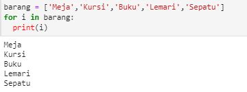 Mengenal Struktur Perulangan Untuk Array Dengan Bahasa Pemro