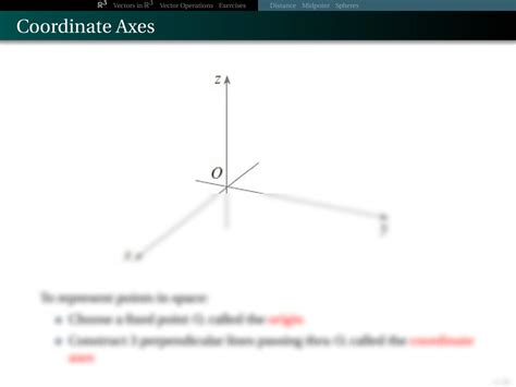 Solution 13 Cartesian Space And Introduction To Vectors Handout