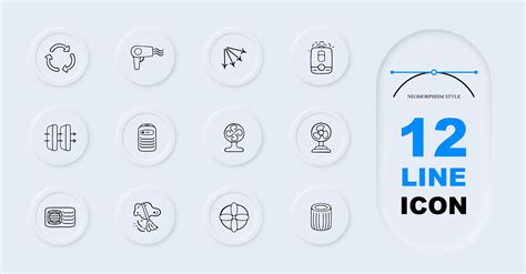 Webset Of Ventilation Icons Airflow Fan Exhaust Ventilation System