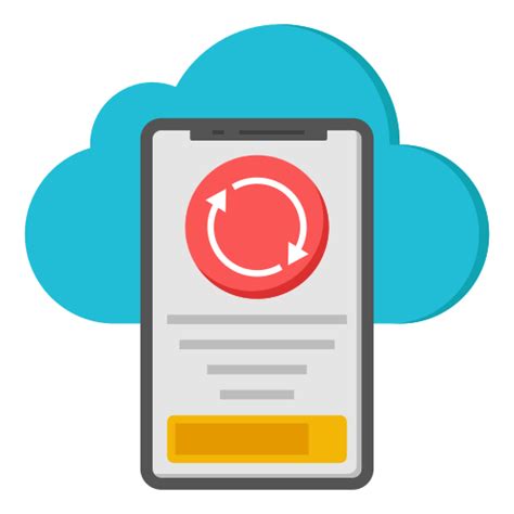 Mobile Update Refresh Sync Synchronization Phone Icon Download