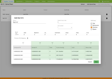 Visualize Software Page Scigilian