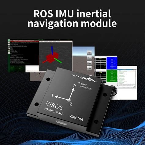 Yahboom Imu 10 Axis Inertial Navigation Arhs Sensor For Ros Ros2 Robot