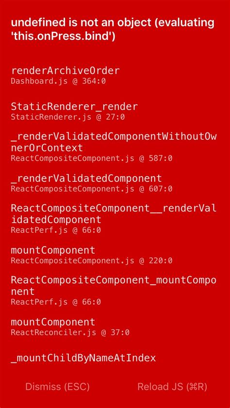 Reactjs Undefined Is Not An Object Evaluating Thisonpressbind