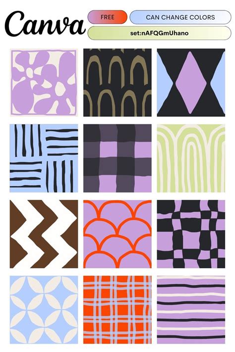 Canva Elements Canva Elements Keyword Texture Modular Illustration Tileable Aesthetic