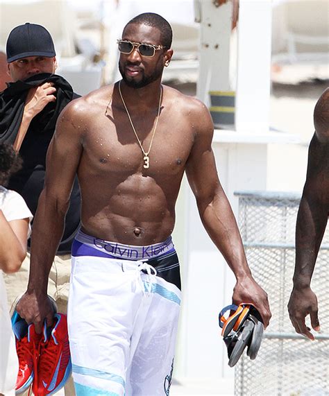 Dwyane Wades Shirtless Pics Looks So Buff Fans Wonder About Nba Comeback Hollywood Life
