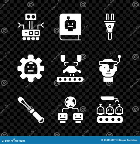 Set Robot User Manual Electric Plug Screwdriver Artificial Intelligence Industrial