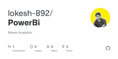GitHub Lokesh 892 PowerBi Maven Analytics