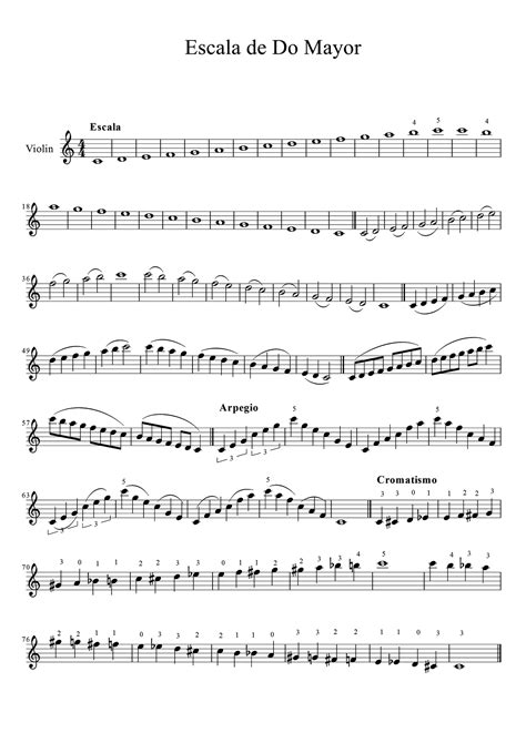 El Violín Didáctico Escalas
