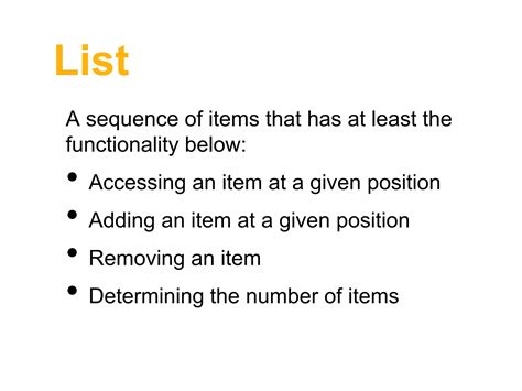Lists Queues And Stacks 1 Ppt